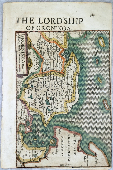 [Map] The Lordship of Groninga