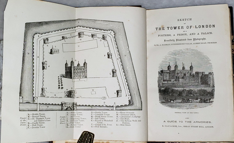 [Imprisonment, torture] Sketch of the Tower of London...; Punishment in ...